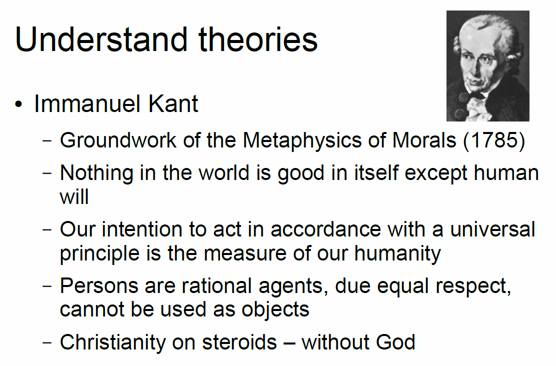 Kant Slide - MindTools